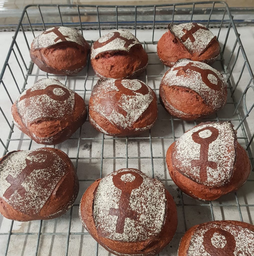 Receta de pan por la igualdad - 8 de marzo - La Tahona